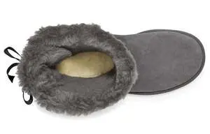 UGG Short Bow Boot - Grey