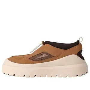 UGG Heritage Utility Axoid Patchwork Sneakers - Chestnut/jasmine