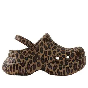 CROCS Bae Animal Clog Leopard Print - Multi-color