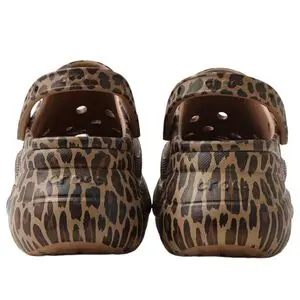 CROCS Bae Animal Clog Leopard Print - Multi-color