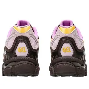 Asics X Pleasures Gel-nyc Sneakers - Pink/yellow/brown