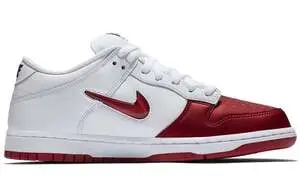Nike X Supreme Sb Dunk Low Varsity Red