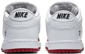Nike X Supreme Sb Dunk Low Varsity Red