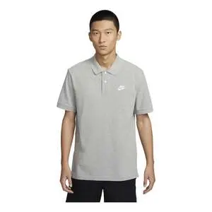 Nike As Sce Polo Matchup Pq Dk Heather - Grey
