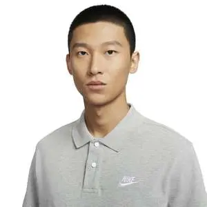 Nike As Sce Polo Matchup Pq Dk Heather - Grey