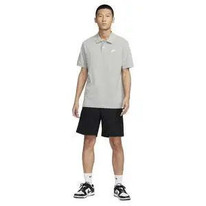 Nike As Sce Polo Matchup Pq Dk Heather - Grey