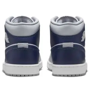 JORDAN 1 Mid Dq8426-104 - Grey/navy