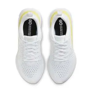 Nike React Infinity Run Flyknit 2 Athletic Sneakers - White