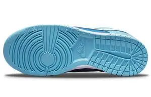Nike Dunk Low Retro Qs 'argon' 2022 Sneakers - Flash/white-argon Blue-flash