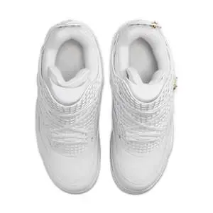 JORDAN 4 Retro 'net White - White/phantom/metallic Gold