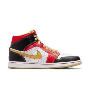 JORDAN Air 1 Mid Se Gc "xq 2022" Sneakers - White/red