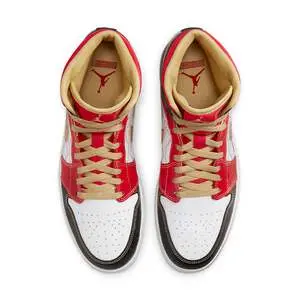 JORDAN Air 1 Mid Se Gc "xq 2022" Sneakers - White/red