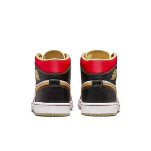 JORDAN Air 1 Mid Se Gc "xq 2022" Sneakers - White/red