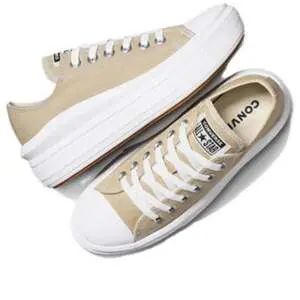 CONVERSE Chuck Taylor All Star Move Ox - Beige/white