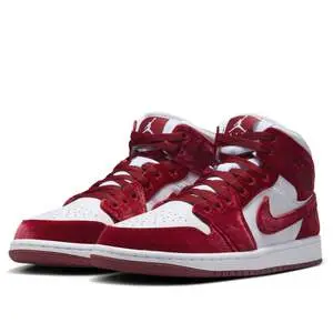 JORDAN 1 Mid Se Sneakers - White/black/white