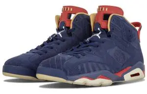 JORDAN 6 Db "doernbecher" High Top Sneakers - Blue