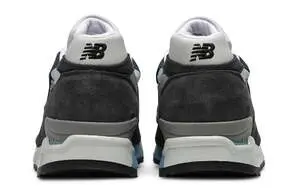 NEW BALANCE X Kith 998 "steel Blue" Made In Usa - Black/blue
