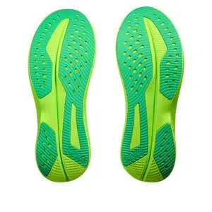 Hoka One One Mach 6 Athletic Sneakers - White/neon Lime