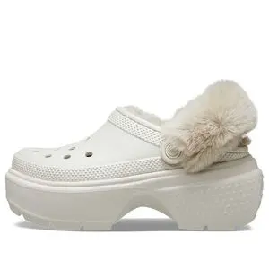CROCS Stomp Lined Clogs - White