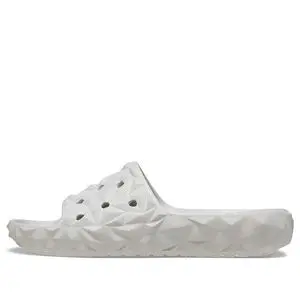 CROCS Classic Geometric Slides - White