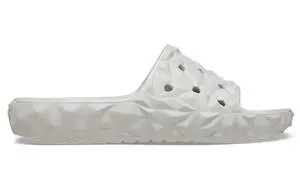CROCS Classic Geometric Slides - White