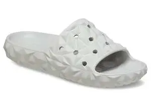 CROCS Classic Geometric Slides - White