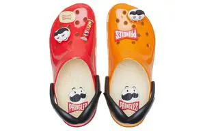CROCS X Pringles Classic Clog - Orange/red