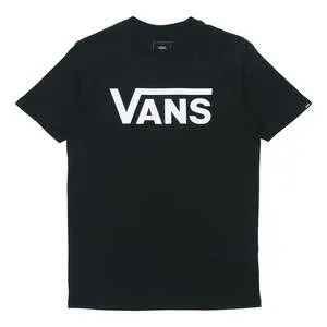 VANS Classical Logo Short Sleeve Tee - Black