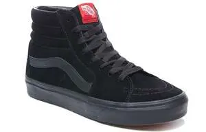 VANS Sk8-hi Suede High Top Sneakers - Black