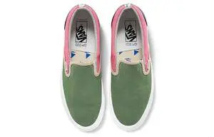 VANS Geoff Mcfetridge X Vault Og Classic Slip-on Lx 'transcentcoastal - Green/pink/blue