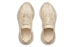 Gucci Rhyton Distressed Sneakers - Ivory