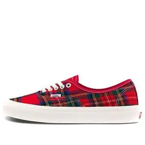 VANS Pendleton X Authentic 44 Dx Anaheim Factory Tartan Lace-up Sneakers - Red