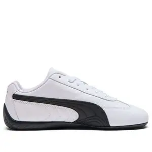 PUMA Speedcat Full Leather Sneakers - White/black