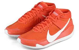 Nike Kd 13 Tb Mid Top Basketball Sneakers - Orange