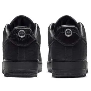 Nike X Stussy Air Force 1 Low "triple - Black