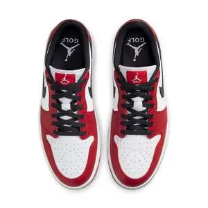 JORDAN Air 1 Low Golf "chicago - White/red