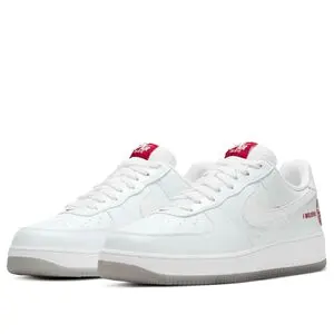 Nike Force 1 Low 'i Believe Daruma' Sneakers - White/red
