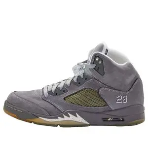 JORDAN 5 High Top Sneakers - Light Graphite/light Graphite/white