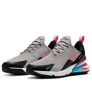 Nike Max 270 Golf Sneakers - Grey/black/blue