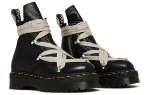 Dr. Martens X Rick Owens Pent Leather Platform Boot