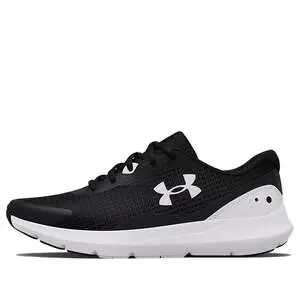 Under Armour Surge 3 Athletic Sneakers - Black/white