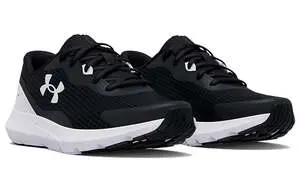 Under Armour Surge 3 Athletic Sneakers - Black/white