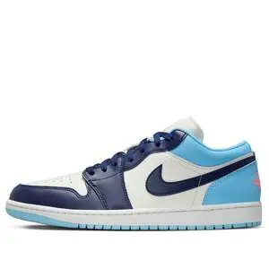JORDAN Air Jordan 1 Low Sneakers Sail/blue Chill/hot Lava