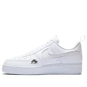 Nike Force 1 Low 'reflective Swoosh' Sneakers - White