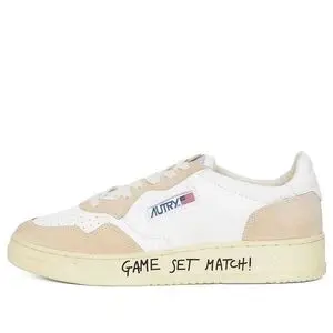 AUTRY Medalist Low 'game Set Match - White/suede
