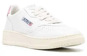 AUTRY Medalist Low Top Sneakers - White/pink