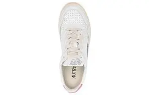 AUTRY Medalist Low Top Sneakers - White/pink