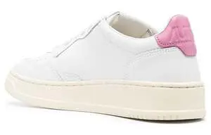 AUTRY Medalist Low Top Sneakers - White/pink