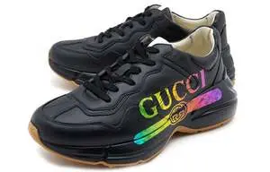 Gucci Rhyton Iridescent Logo Sneakers