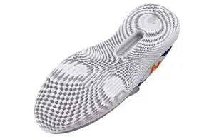 Under Armour Flow Dynamic Athletic Sneakers - Grey Mist/sonar Blue